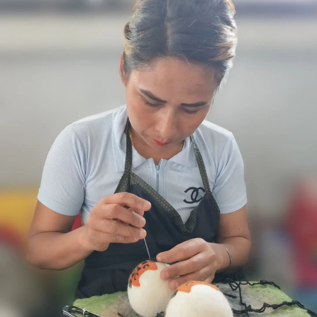 Sea Creatures: Eco Wool Dryer Balls Fair Trade: Lobster – Basilwood Farm