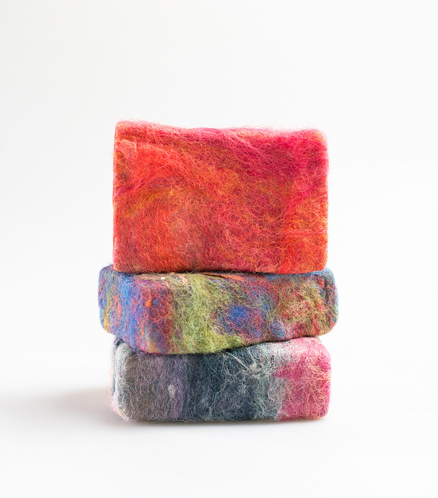 Woolies – Handcrafted Wool Bar Soap Sleeves by Basilwood Farm