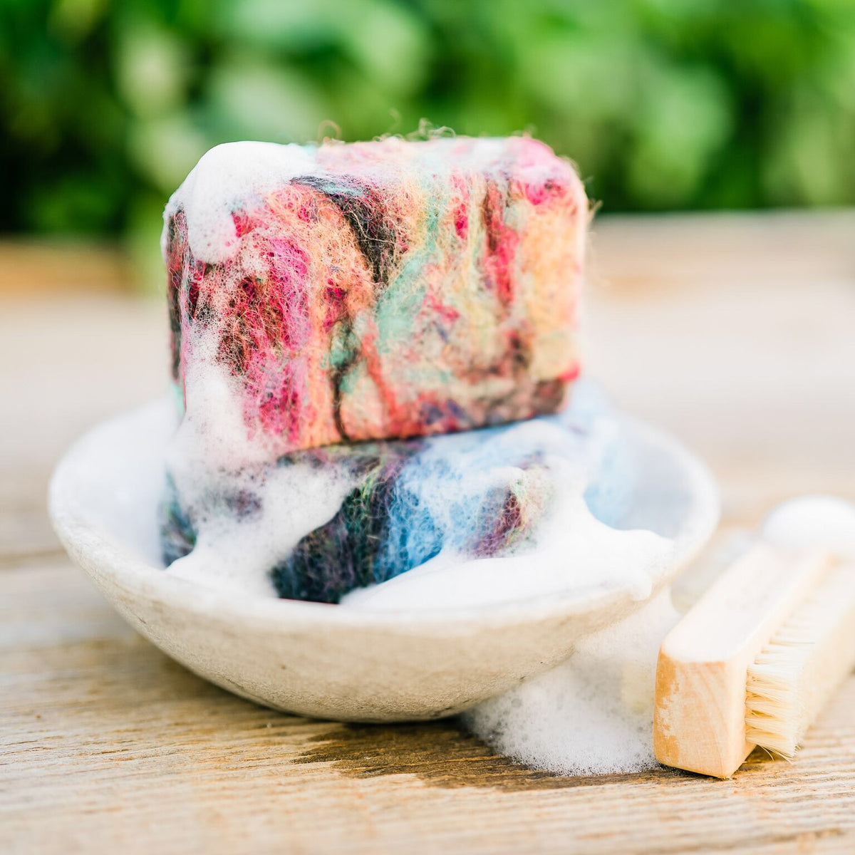 Woolies – Handcrafted Wool Bar Soap Sleeves by Basilwood Farm